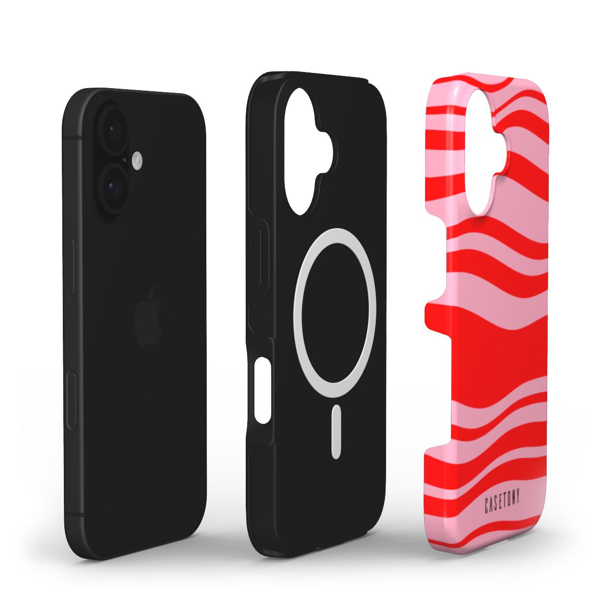 Rolling Red Tough MagSafe Case – CASETONY